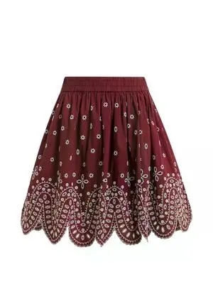 Essentiel Antwerp Embroidered Mini Skirt