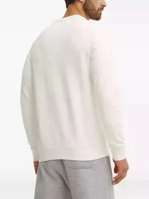 Guess Logo-embossed Raglan-sleeve Sweatshirt