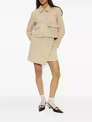 BY MALENE BIRGER Houndstooth Cropped Jacket
