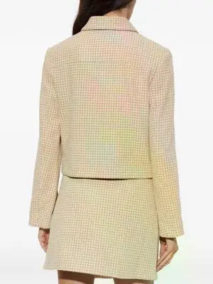 BY MALENE BIRGER Houndstooth Cropped Jacket