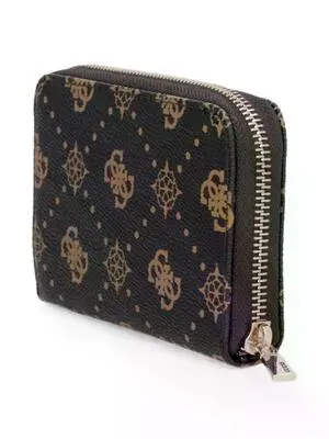 Guess Emelie Logo-print Zip-around Wallet
