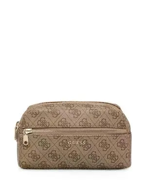 Guess 4g Monogram Zip-around Makeup Bag