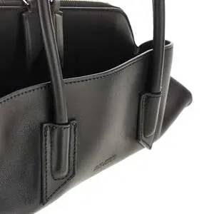 Attico La Passeggiata' Leather Bag - Black