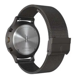 Lilienthal Berlin Chronograph Getaway Mesh Anthracite Brushed
