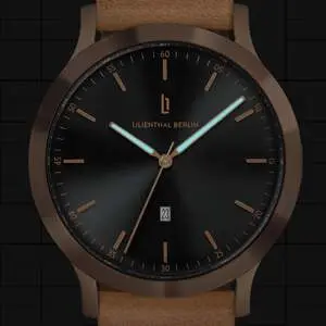 Lilienthal Berlin Huxley Bronze Leather Light Brown