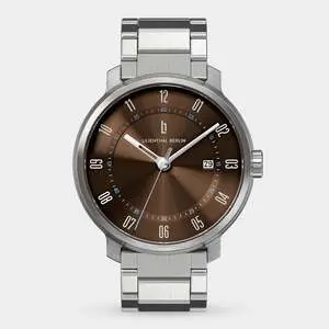 Lilienthal Berlin Neolux Silver Stainless Steel Silver Brushed