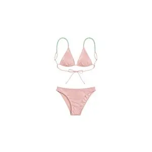 LUISADELMAR SWIMWEAR Chimi Bikini In Blush - Pink