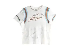 Acne Studios Printed Short Sleeve T-shirt - White