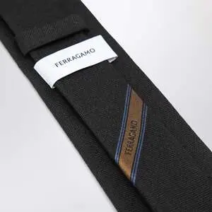 FERRAGAMO Gancini Jacquard Tie - Multicolor