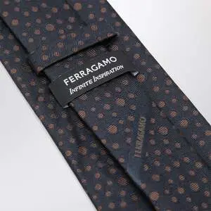 FERRAGAMO Polka-dot Silk Tie - Multicolor