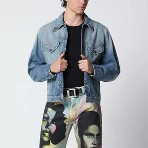 Versace Medium Stonewashed Denim Jacket