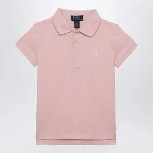 Polo Ralph Lauren Cotton Polo Shirt With Embroidered Logo - Pink