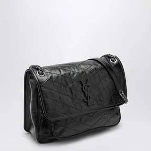Saint Laurent Medium Niki Shoulder Bag - Black