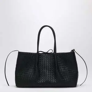 Bottega Veneta Large Pinacoteca Tote Bag - Black