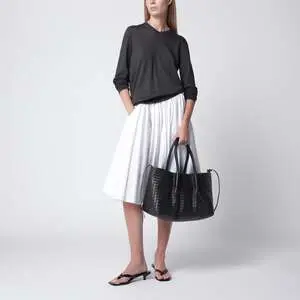 Bottega Veneta Large Pinacoteca Tote Bag - Black