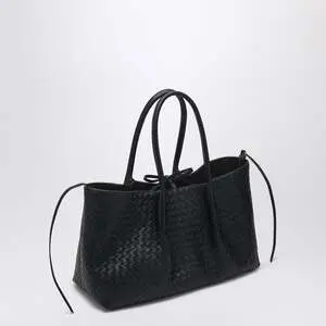 Bottega Veneta Large Pinacoteca Tote Bag - Black