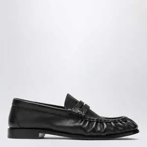 Saint Laurent Le Loafer Leather Loafers - Black