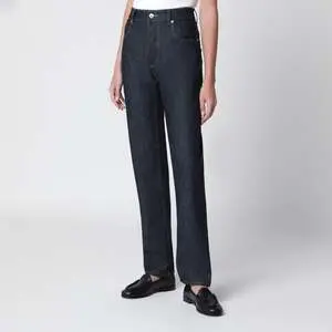 Bottega Veneta Dark Wash Straight-leg Jeans - Blue