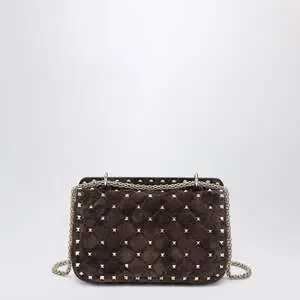 Valentino Garavani Rockstud Spike Bag In Suede