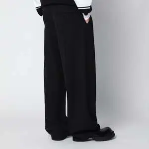 Balenciaga Wide-leg Tailored Trousers In Twill