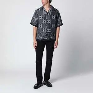 Amiri Ripped Skinny Cotton Jeans