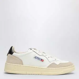 AUTRY Medalist Leather And Suede Sneakers - White