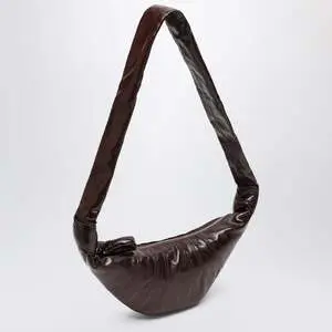 LEMAIRE Small Croissant Bag In Coated Cotton