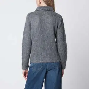 Chloé Smoke Alpaca-blend Cardigan