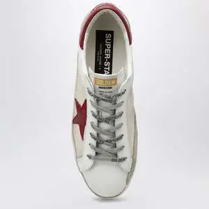 GOLDEN GOOSE Super-star Sneakers In /white/red
