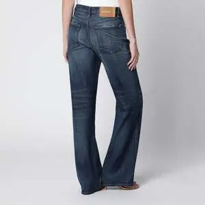 HAIKURE Korea Jeans In Washed Dark Denim