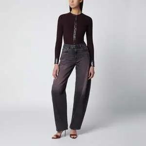 HAIKURE Washed -pink Denim Jeans
