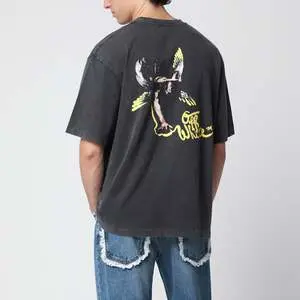 OFF-WHITE™ Off-white Washed T-shirt With Off Logo