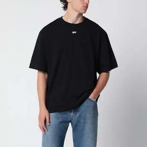 OFF-WHITE™ Off-white T-shirt With Arrow Print - Black