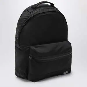 Stone Island Nylon Backpack With Logo Patch - Black
