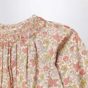Bonpoint Pink Liberty Fabric Shirt