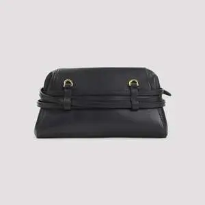 Moschino Belted Shoulder Bag - Black