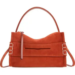 JW Anderson JW Anderson Small Loafer Suede Crossbody Bag Rust 405