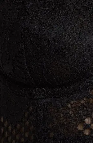 Free People Graphic Edge Demi Longline Bra