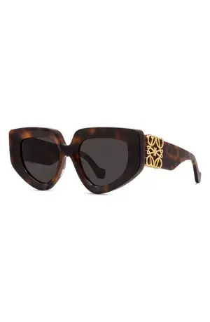 Loewe Anagram Geometric Sunglasses