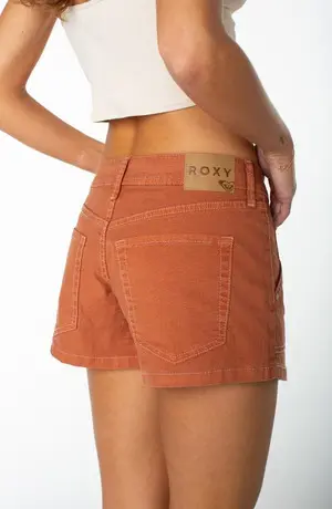 Roxy Lost Treasure Cotton & Linen Shorts