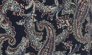 Veronica Beard Heatheralyn Paisley Tiered Cotton Skirt