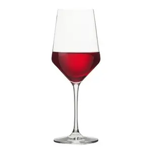 SUR LA TABLE KITCHEN ESSENTIALS Crystal 4-piece All-purpose Wine Glass Set With Modern Curve Silhouette