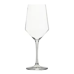 SUR LA TABLE KITCHEN ESSENTIALS Crystal 4-piece All-purpose Wine Glass Set With Modern Curve Silhouette