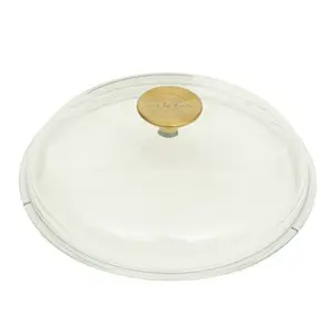 SUR LA TABLE KITCHEN ESSENTIALS Enamel-coated Cast Iron Dutch Oven Pot With Oven-safe Glass Lid