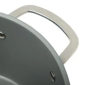 SUR LA TABLE KITCHEN ESSENTIALS Cool Commune Hard-anodized Ceramic Nonstick Forged Aluminum Cookware Set With Glass Lids