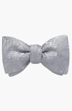 BEAU TIES OF VERMONT Mozart Silk Woven Bow Tie - Freestyle