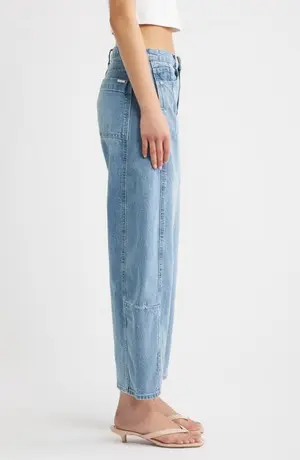 TRACTR Wide Leg Crop Jeans