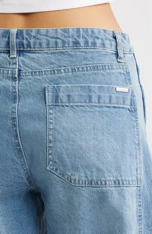 TRACTR Wide Leg Crop Jeans