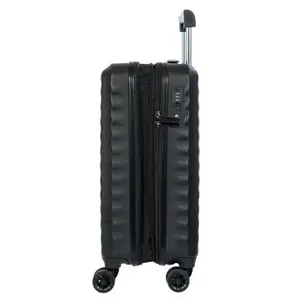 Bric'S Nausicaa 2 Piece Set 21" Carry On Spinner & 30" Checked Spinner - Black
