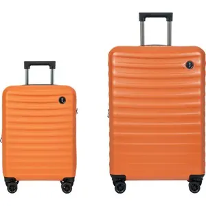 Bric'S Expandable Spinner Luggage Set - Orange